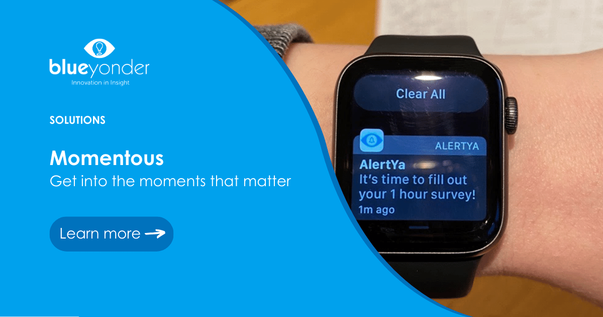 Momentous: real world moments - Blue Yonder